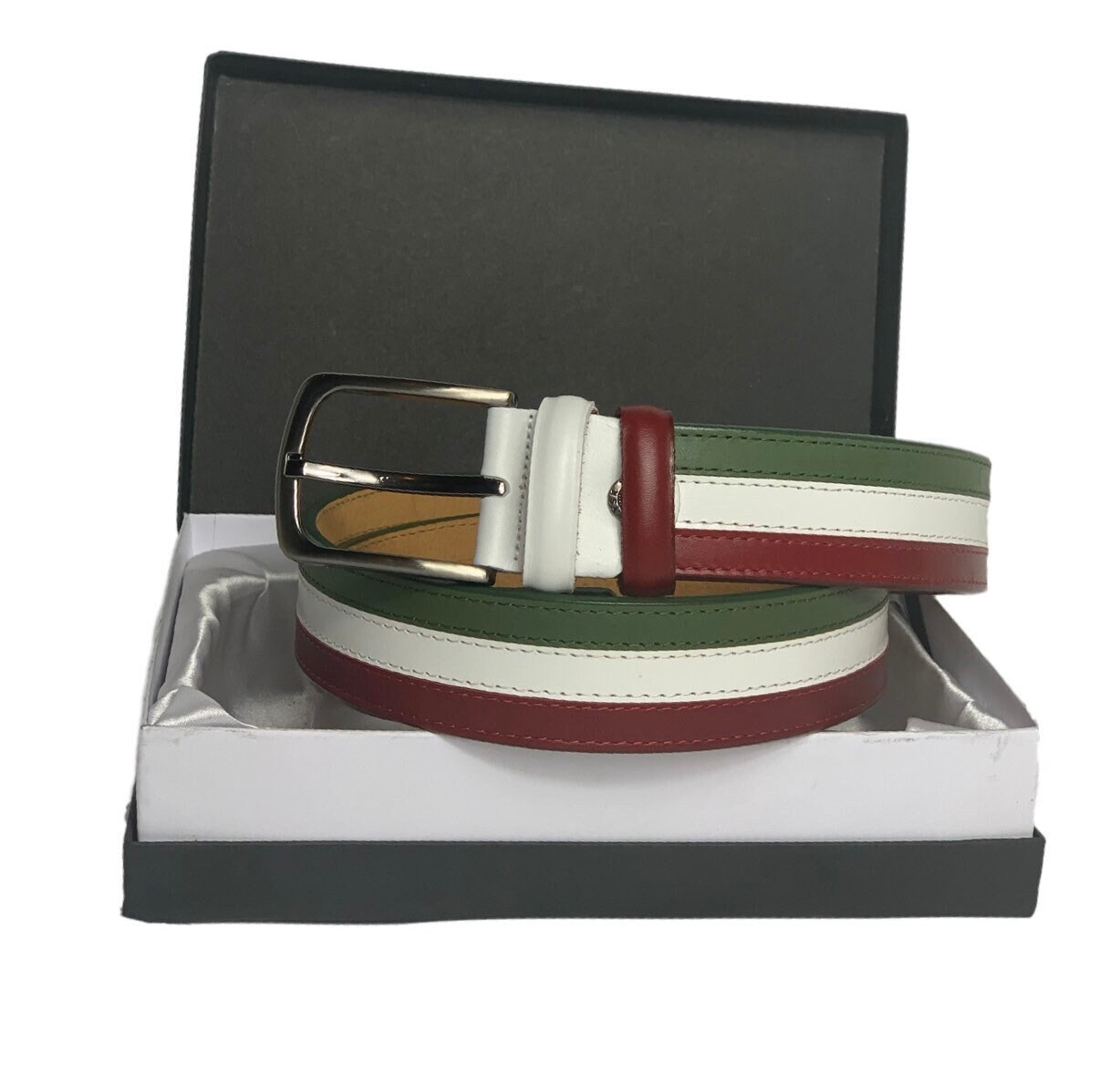 Handmade Italian Leather Belt for Men: Classic Design - Etsy Canada