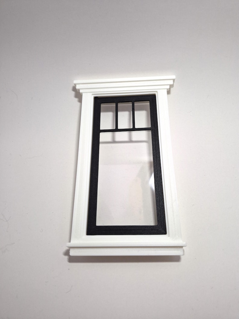 Dollhouse Window STL - 1 12 Scale Miniature Window 3D Print Files - Etsy