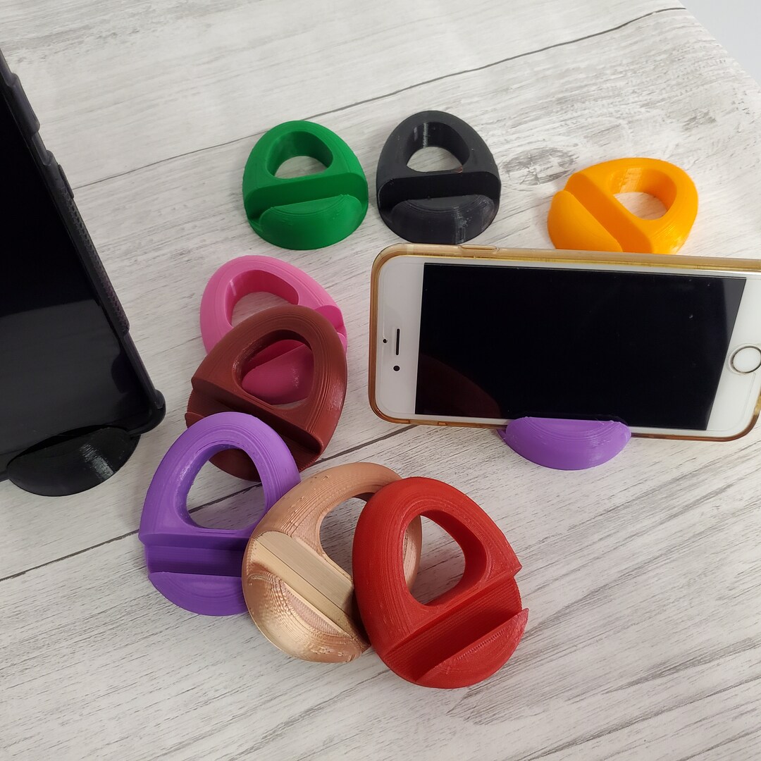 3D Printable Phone Stand STL | Pocket Mobile Phone Holder Digital ...