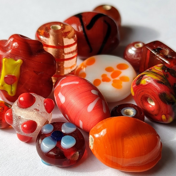 Handmade Glass Bead Sets - Etsy