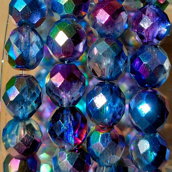 Fire Polished Beads - Etsy