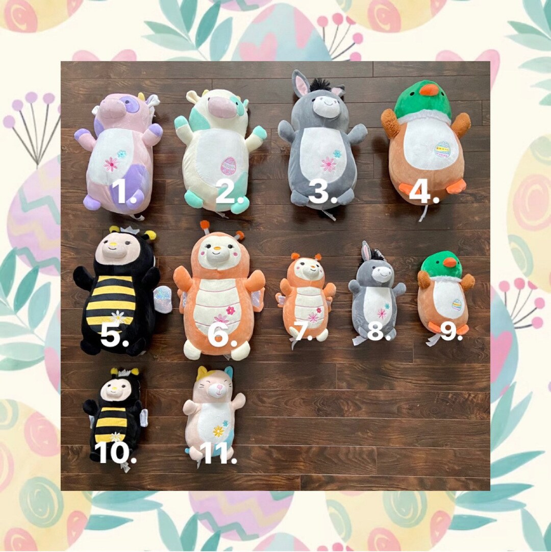 2/2 Easter Spring Themed Squishmallows 8 12 14 16 - Etsy