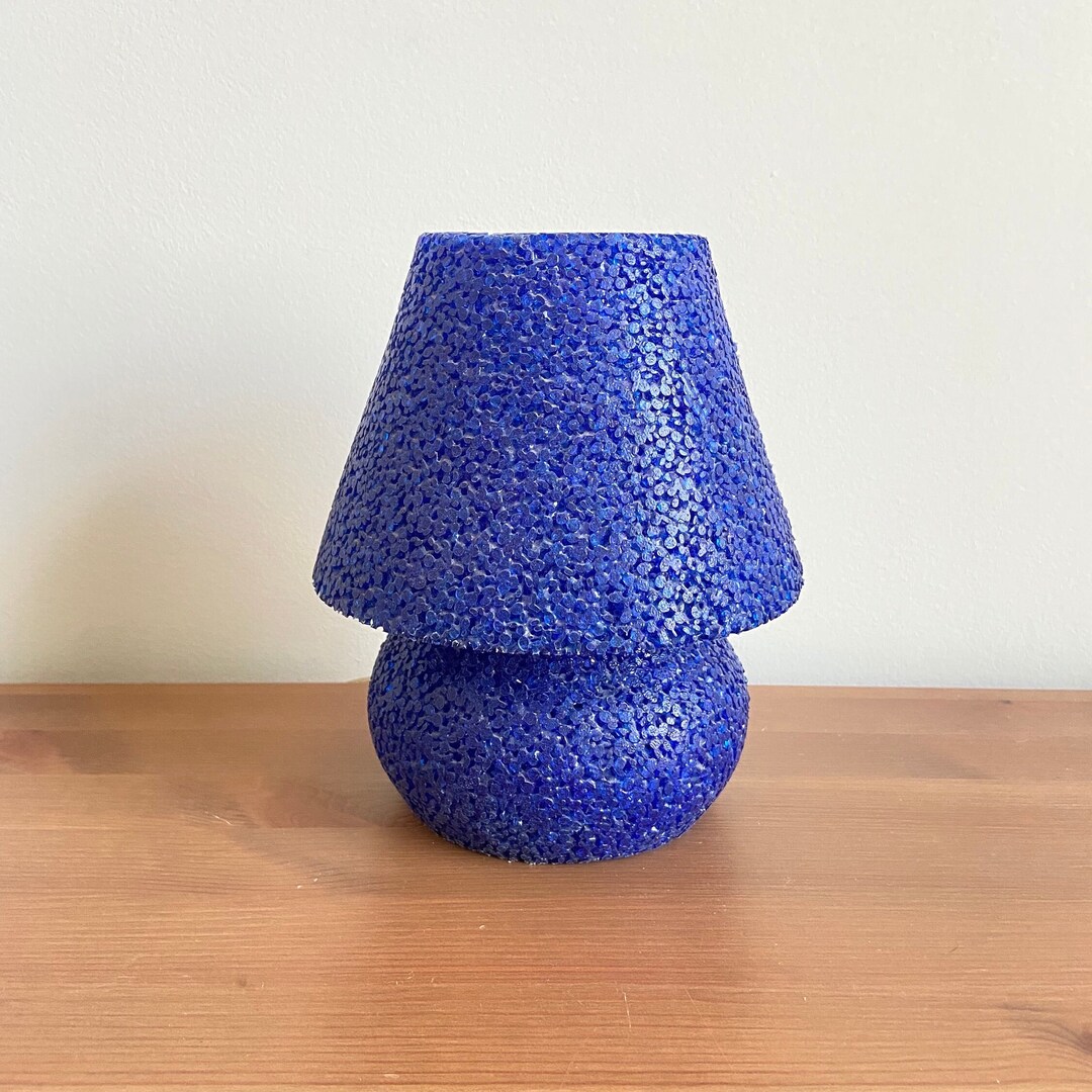 Vintage 90s Jelly Popcorn Mushroom Lamp 8 Tall - Etsy
