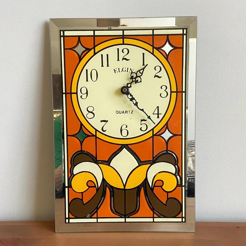 Elgin Wall Clock - Etsy