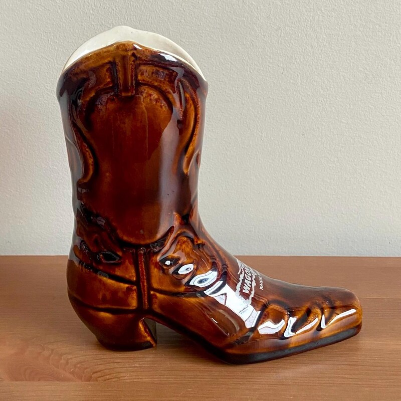 Cowboy Boot Vase - Etsy