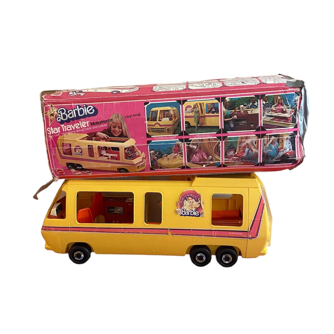 1976 Vintage Barbie Star Traveller Camper Bus With Box - Etsy
