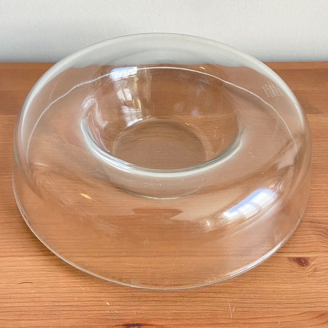 Vintage Pyrex Glass Jello Mold - 10” W X 2.5” T - Etsy