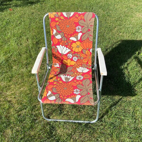 Folding Lawn Chair - Etsy
