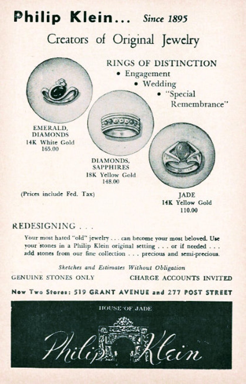 Art Deco Amethyst Ring, 14k Green Gold, Philip Klein, Circa 1920, US 5 ...