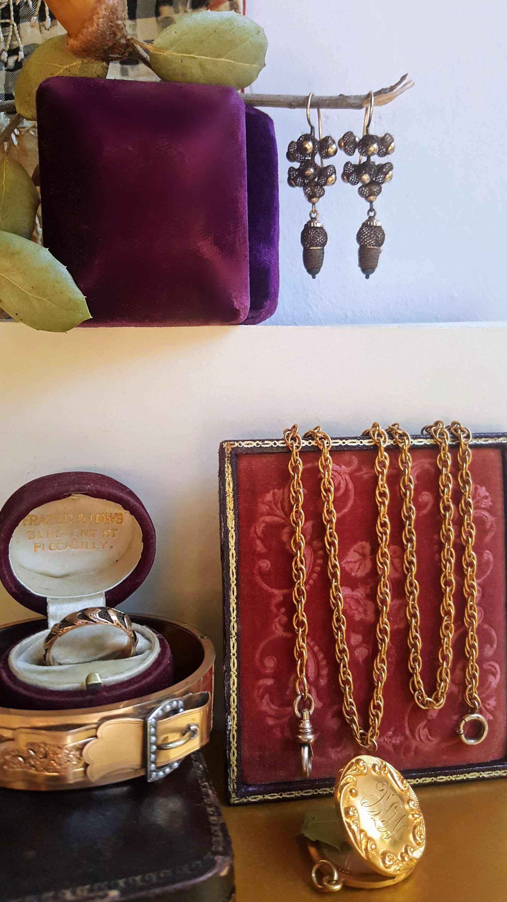 Antique Gold Fill Fancy Rope Link Chain. Matinee 26 - Etsy