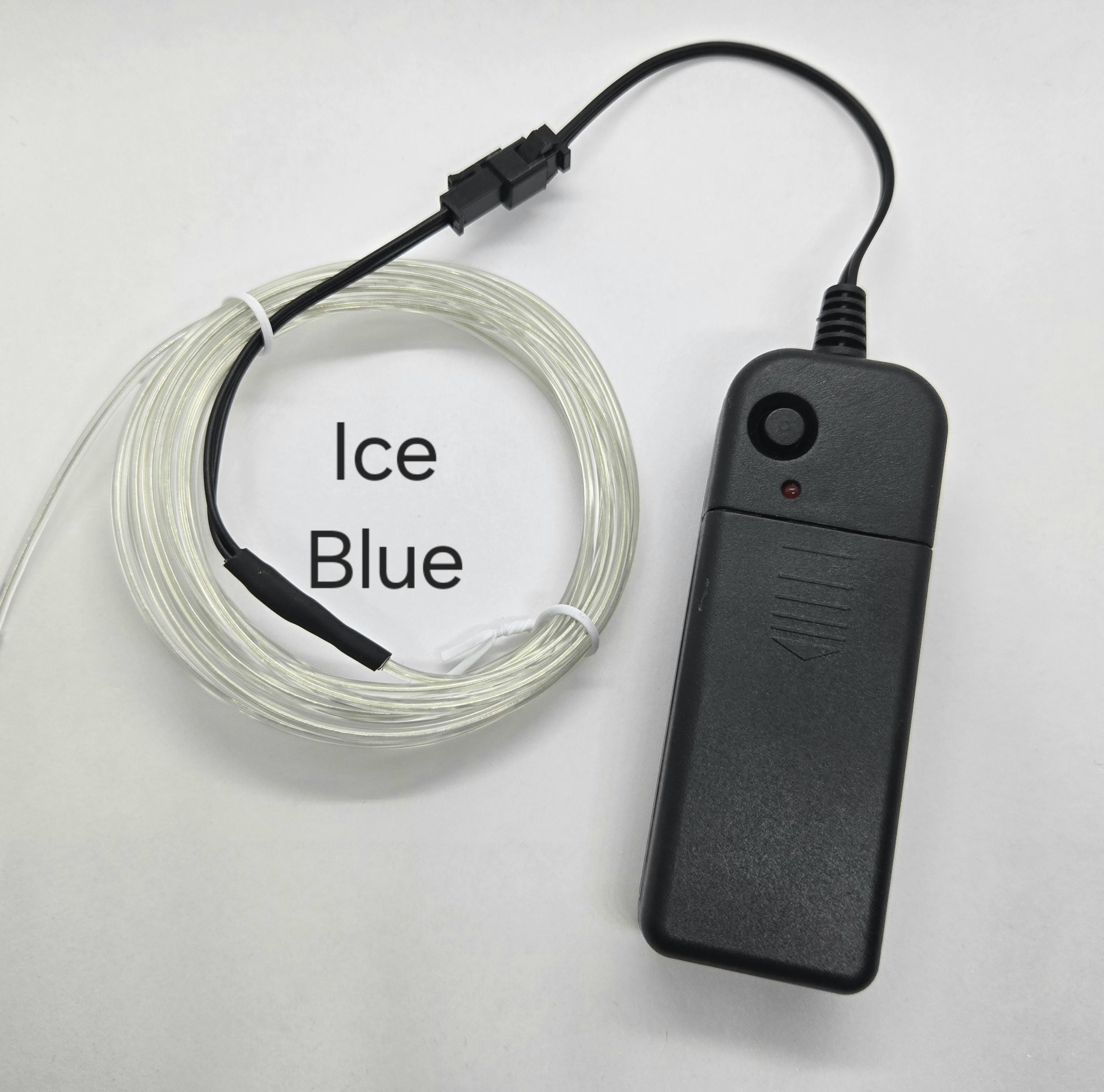 EL Light Wire (9FT) & Adapter - 8 Colors | Flexible Neon Flashing Light ...