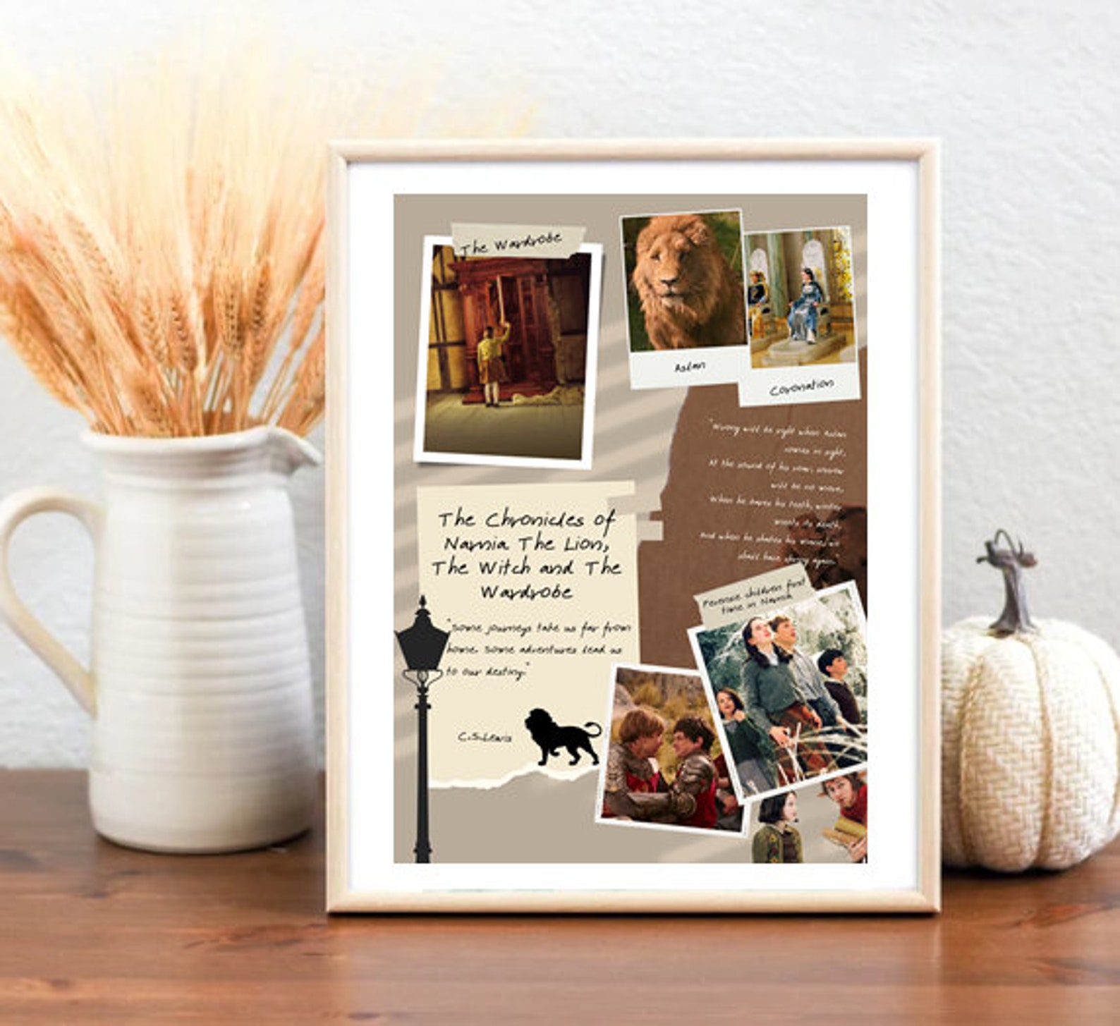 The Chronicles of Narnia Printable POSTER, Wall Art, C.s.lewis - Etsy