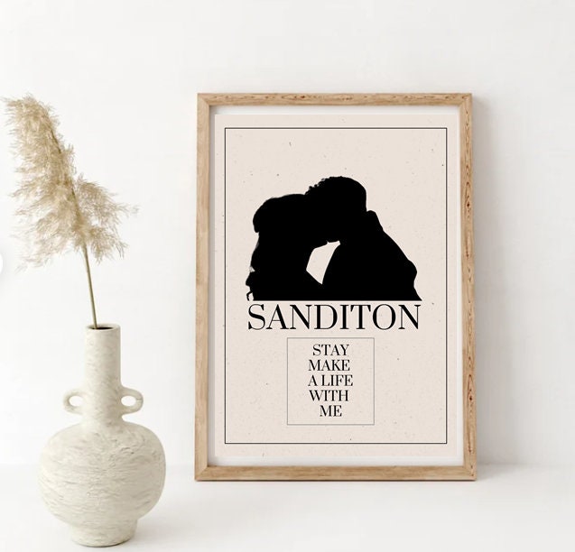 Sanditon POSTER, Wall Art, Charlotte and Colbourne DIGITAL Printing ...