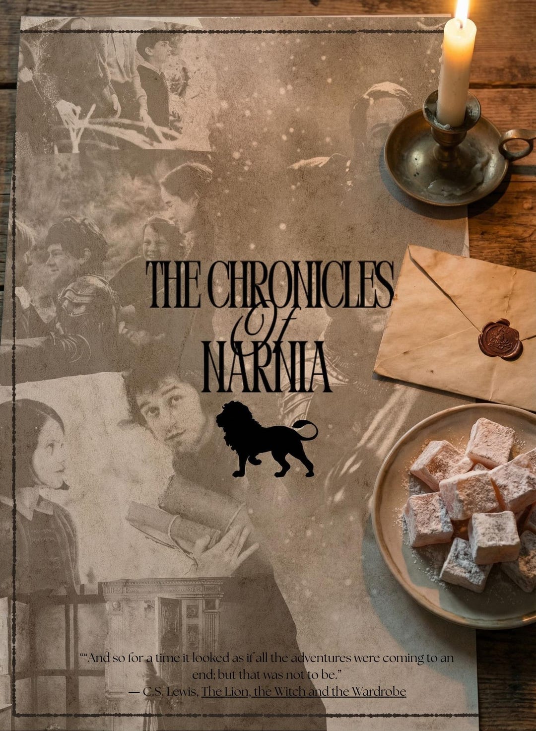 Printable the Chronicles of Narnia Paper , Wall Art, PRINTABLE Poster ...