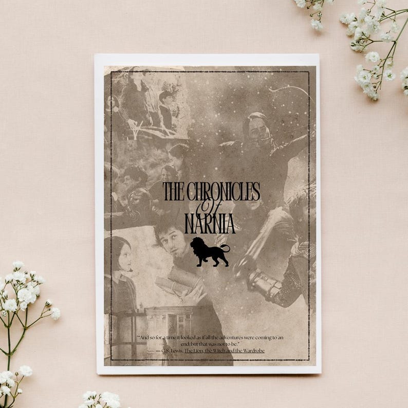 Printable the Chronicles of Narnia Paper , Wall Art, PRINTABLE Poster ...
