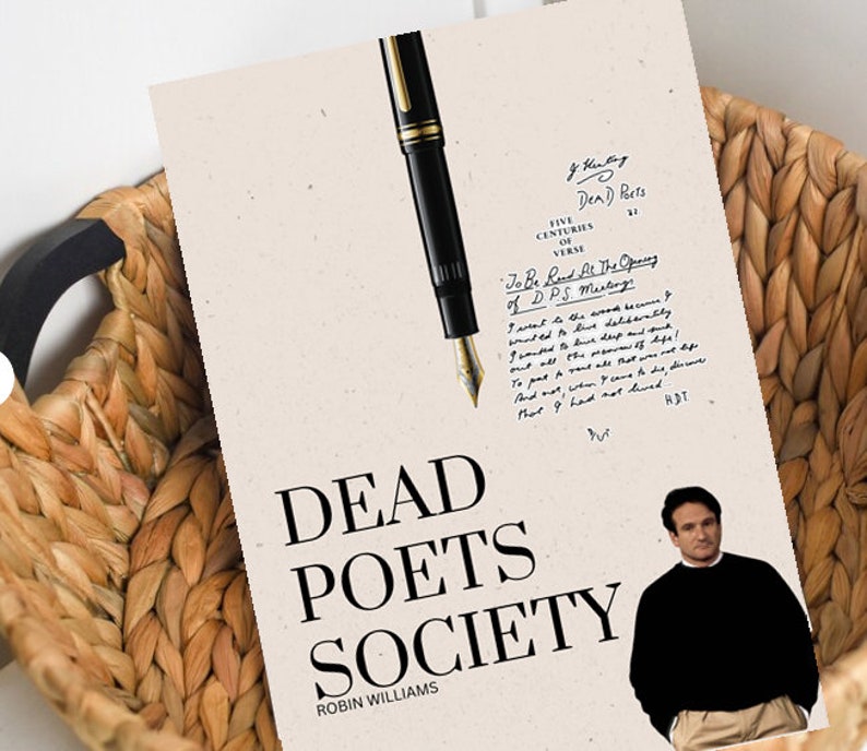 Dead Poets Society POSTER, Wall Art, Robin Williams Printable - Etsy