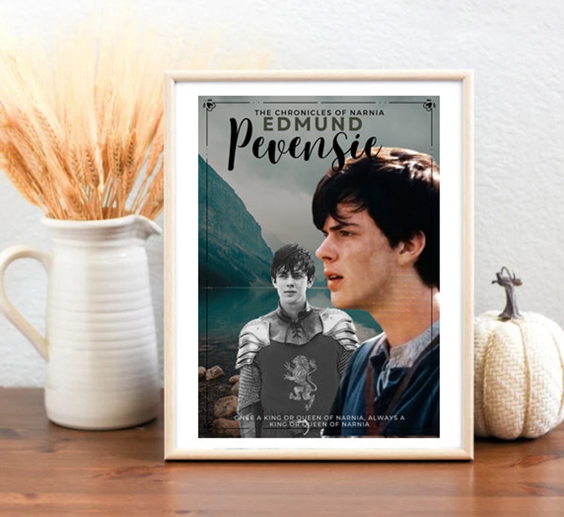 Edmund Pevensie, the Chronicles of Narnia, Wall Art, PRINTABLE Poster ...