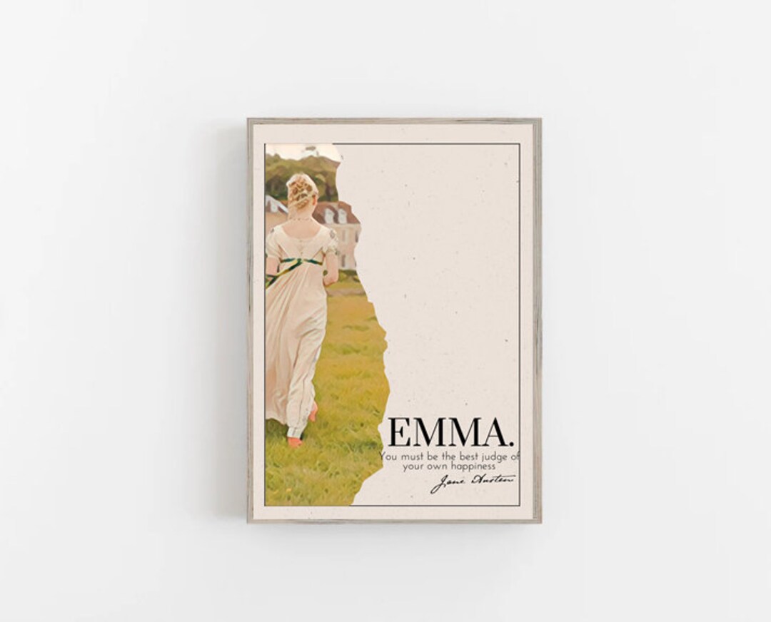 Emma POSTER, Wall Art, Jane Austen QUOTE, DIGITAL Printable - Etsy