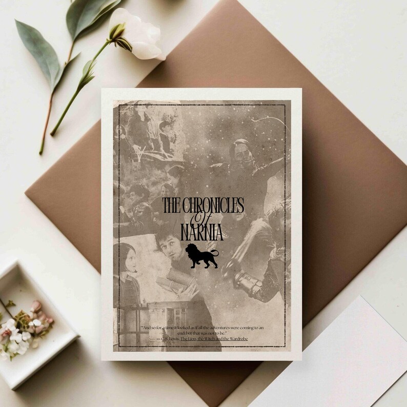 Printable the Chronicles of Narnia Paper , Wall Art, PRINTABLE Poster ...