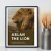 The Chronicles of Narnia, Movie Poster, Wall Art, Aslan the Lion ...