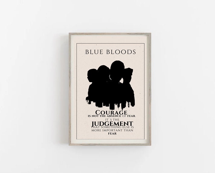 Blue Bloods Poster, Wall Art, Printable - Etsy