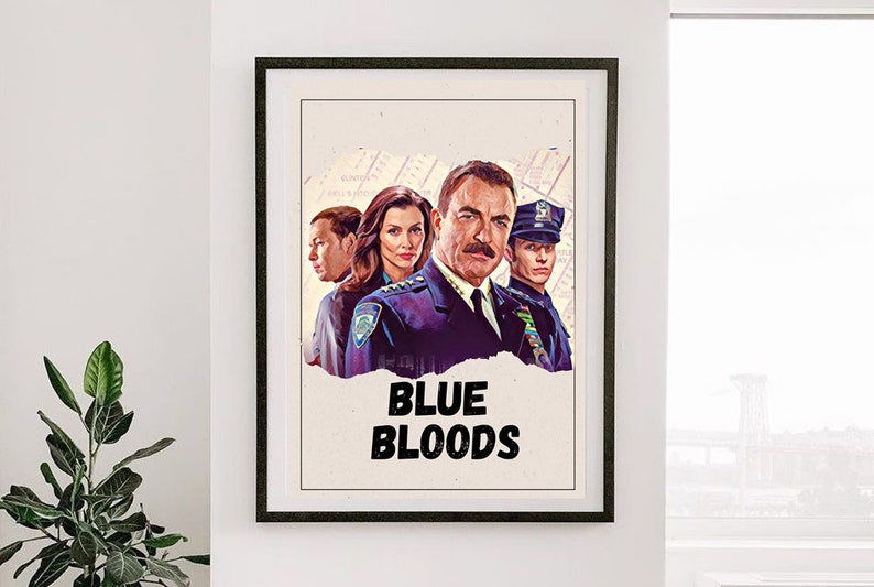 Blue Bloods POSTER, Wall Art, PRINTABLE - Etsy