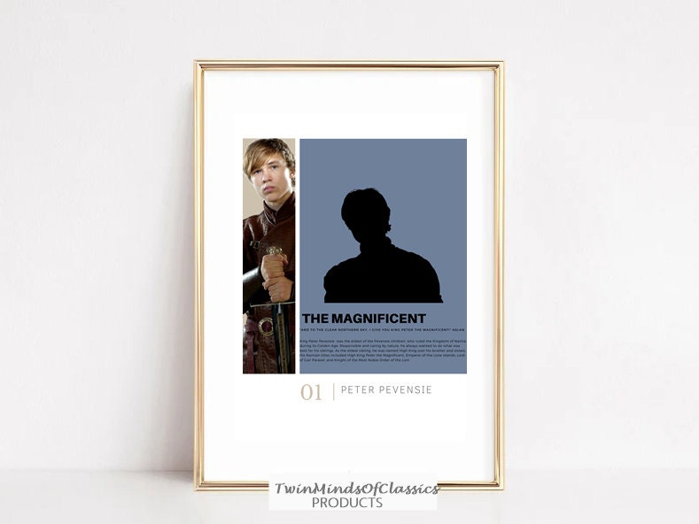 Pevensie Children, the Chronicles of Narnia, Wall Art, PRINTABLE Poster ...