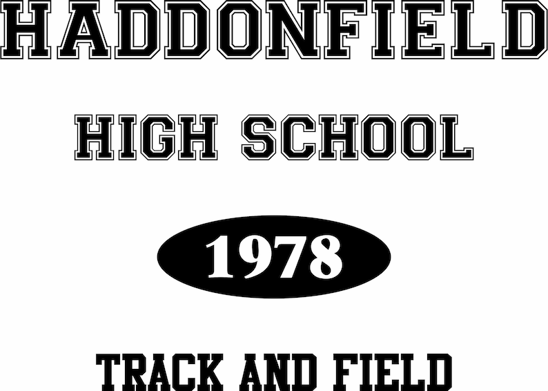 Haddonfield High School | Digital File | Cut File | SVG - Etsy