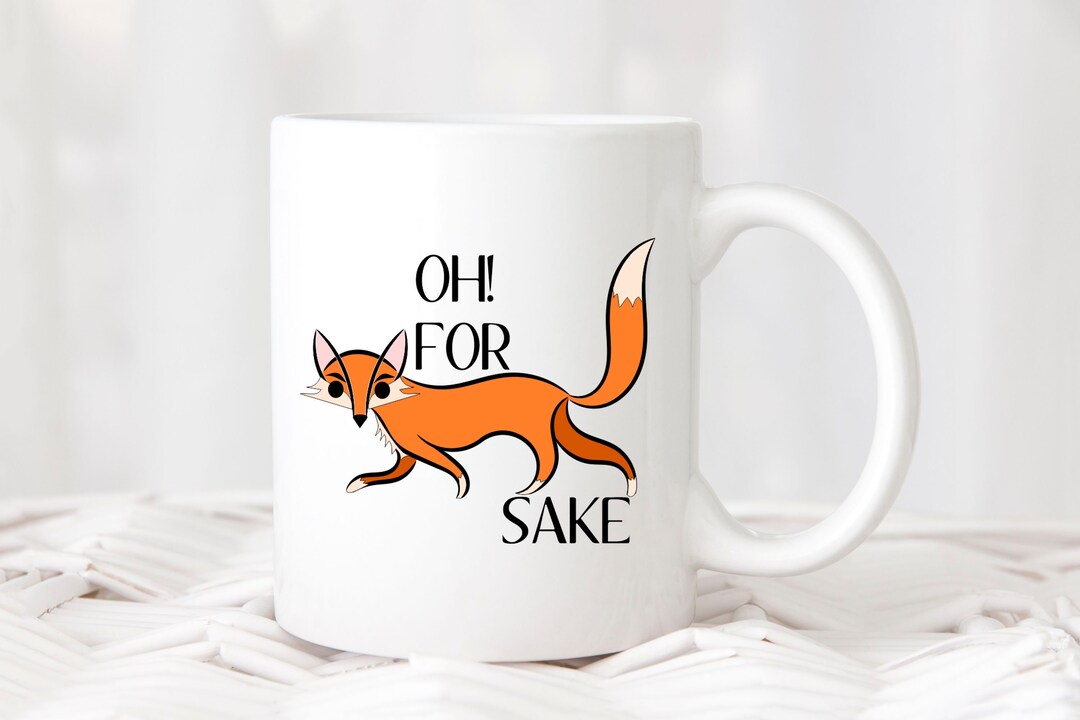 Oh for Fox Sake | Digital File | Sublimation File | SVG - Etsy