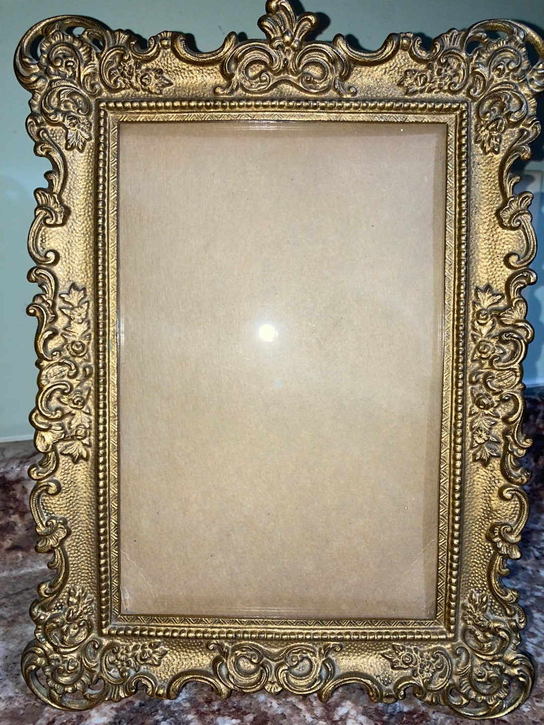 Vintage Picture Frames Heavy Picture Frame Antique Picture Frame Old ...