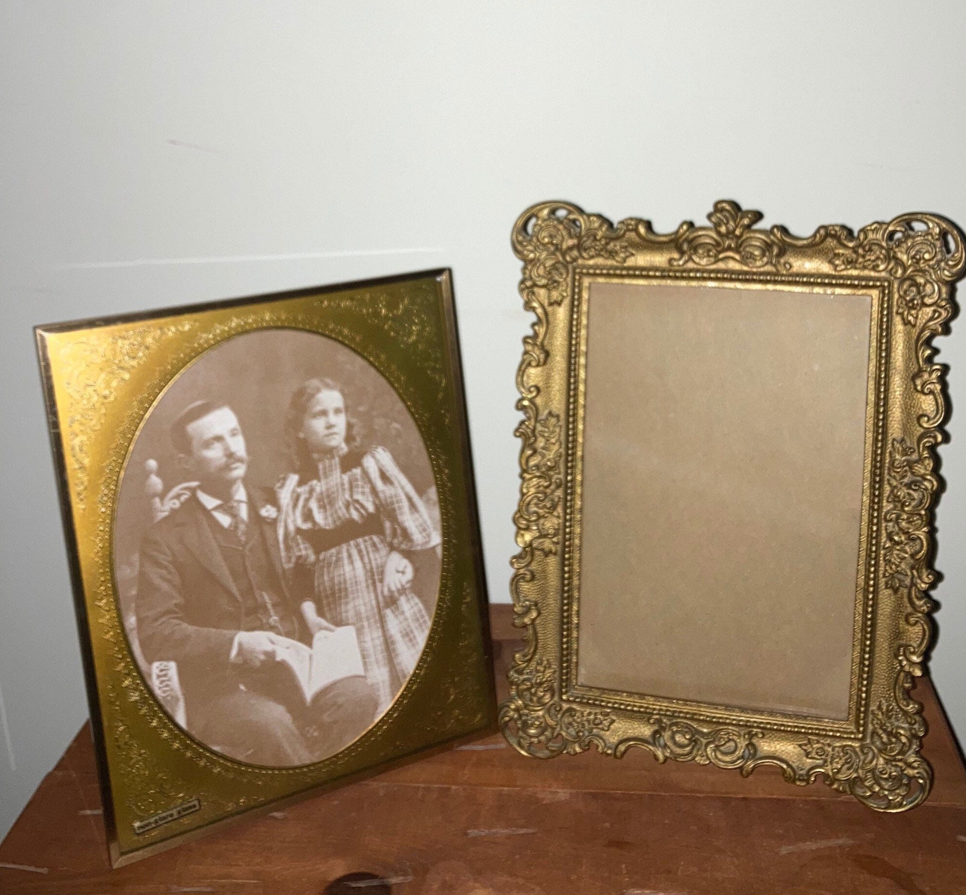 Vintage Picture Frames Heavy Picture Frame Antique Picture - Etsy