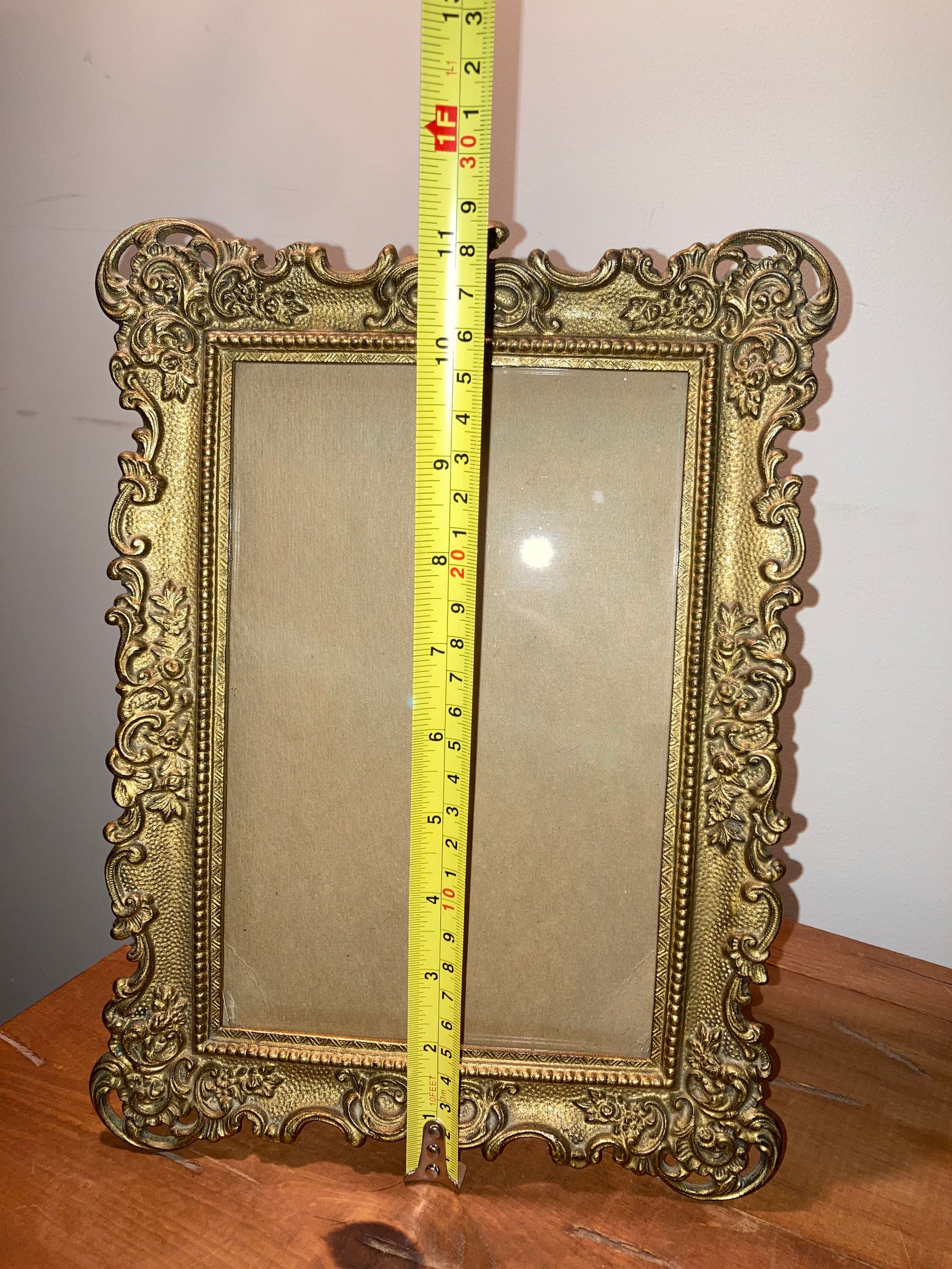 Vintage Picture Frames Heavy Picture Frame Antique Picture Frame Old ...