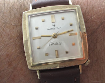 Vintage Hamilton Electric Pacer Wristwatch W/ Caliber 500 Movement ...