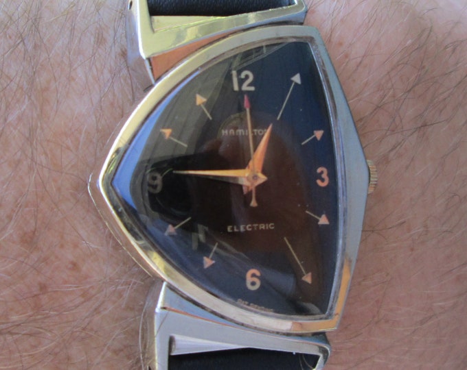 Vintage Hamilton Electric Pacer Wristwatch W/ Caliber 500 Movement ...