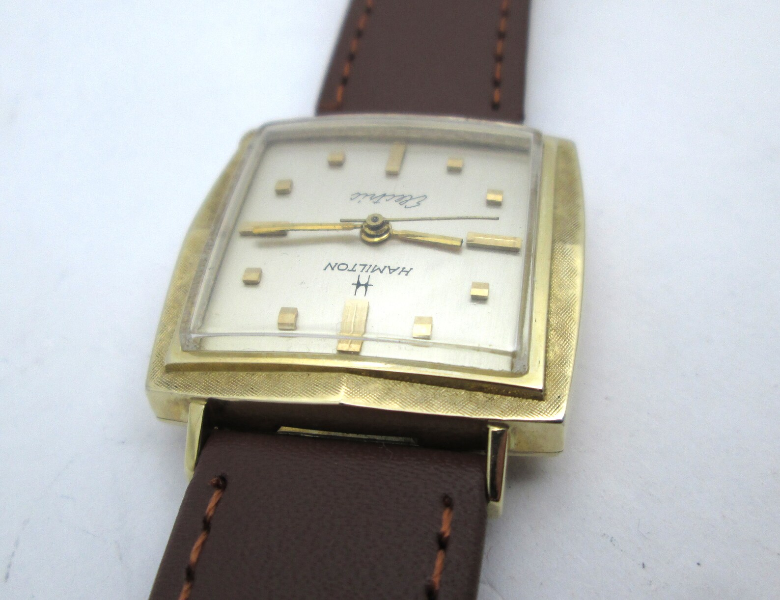 Vintage Hamilton Electric Centaur Wristwatch W/ Caliber 505 Movement ...