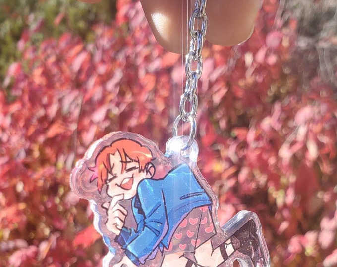 APH Hetalia Italia Glitter Epoxy Acrylic Charm - Etsy
