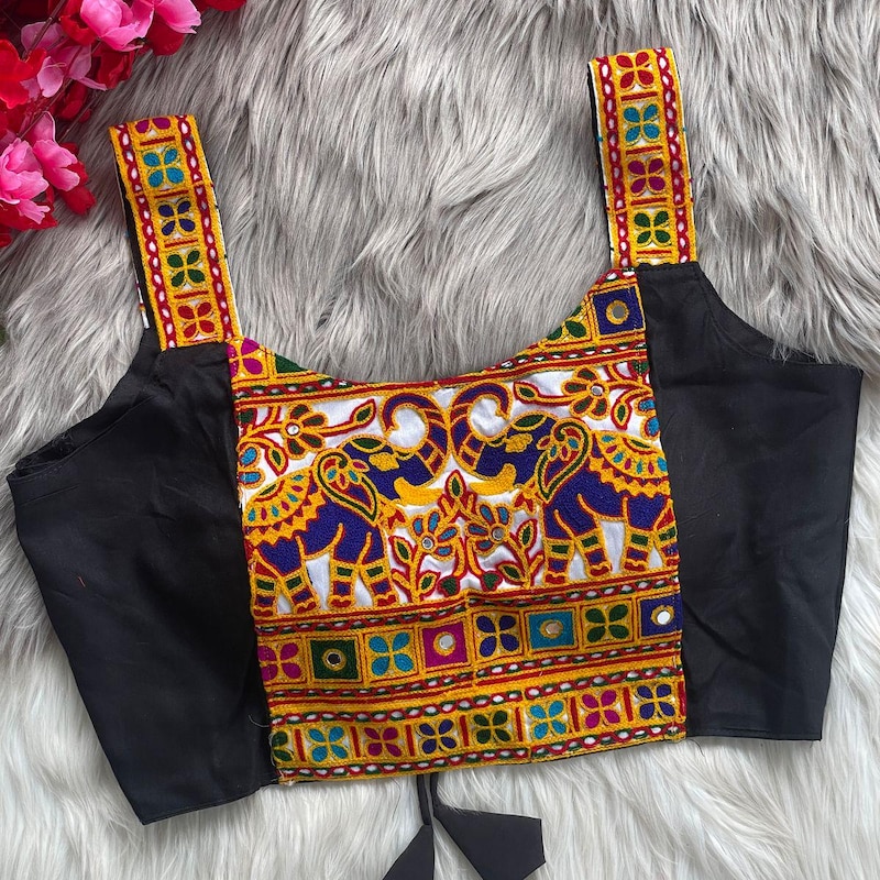 Kuchi Work Blouse - Etsy UK