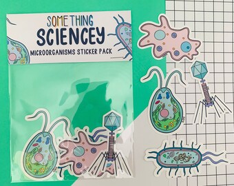 Amoeba Vinyl Stickers - Etsy