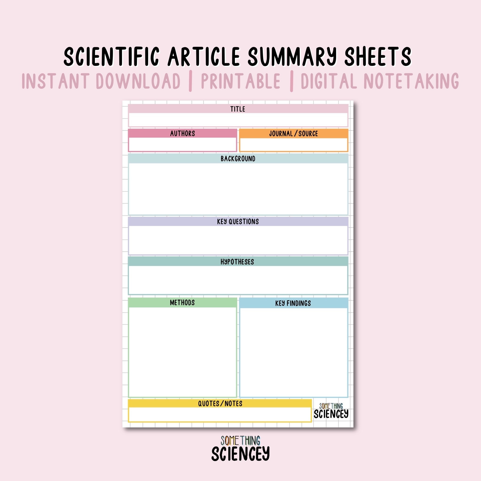Article Summary Worksheet Pdf