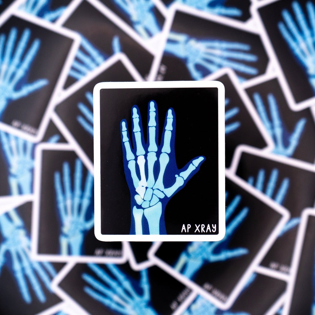 X-ray Waterproof Sticker - Medicine, Sticker for Doctor, Gift for Nurse ...