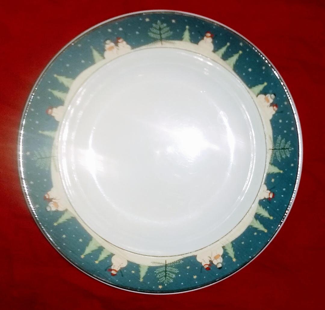 Oneida's Warren Kimble Sakura Series Snowmen Christmas Bowls - Etsy