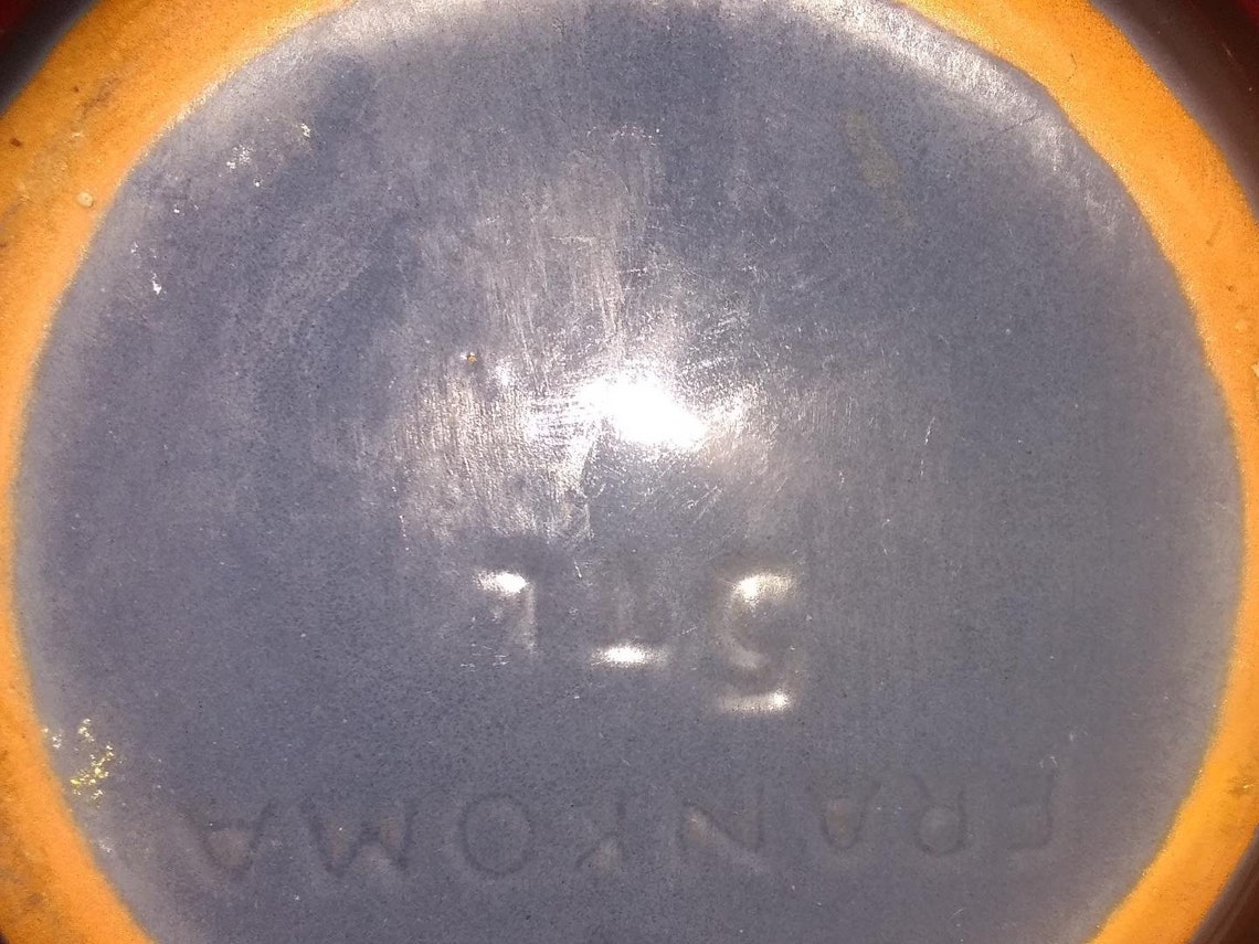 Frankoma Blue Pitcher - Etsy