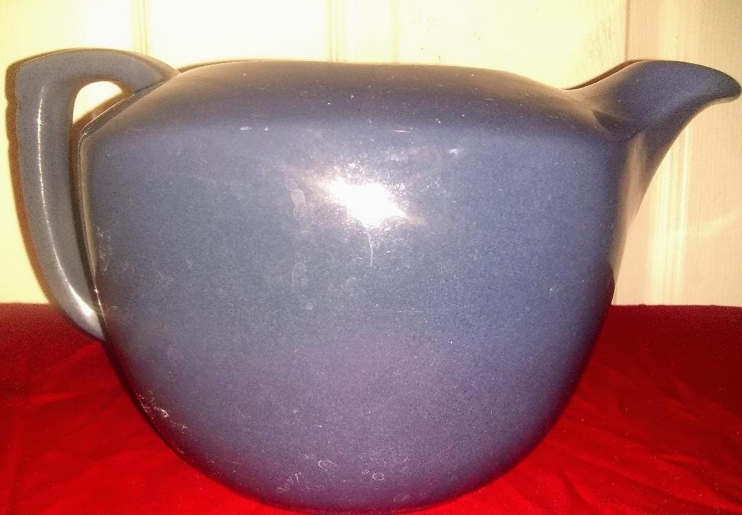 Frankoma Blue Pitcher - Etsy