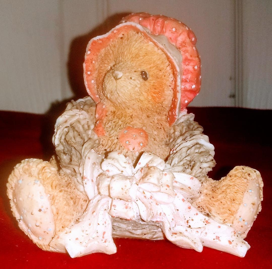 Rare Priscilla With Bear Red Bonnet - Etsy