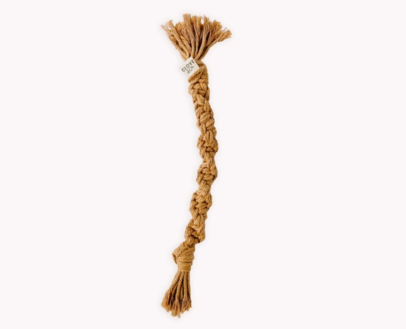 Classic Macrame Dog Toy - Etsy