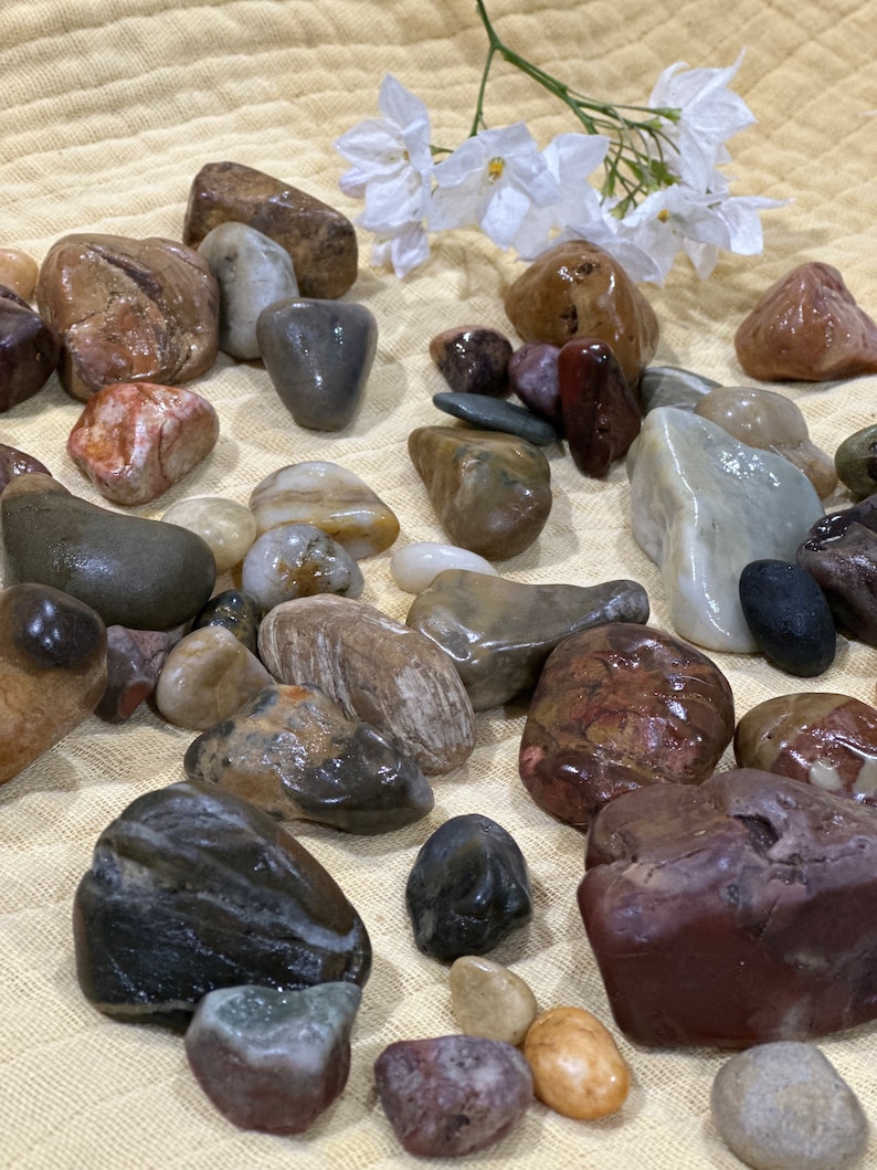 Raw Australian Ocean Tumbled Rocks / Stones Naturally Beach Combed ...
