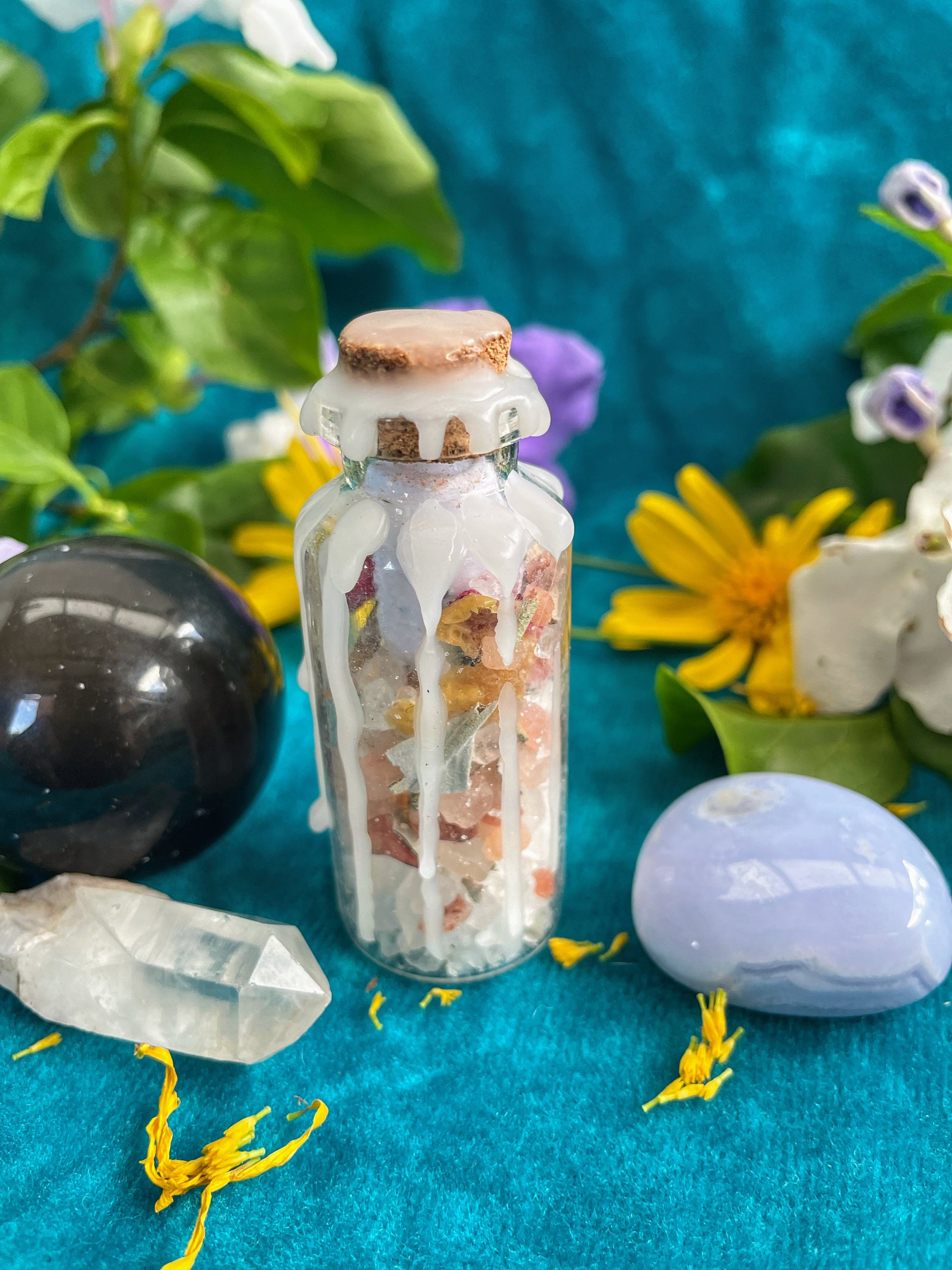 Spell - Wish - Intention Jar for Protection - Etsy