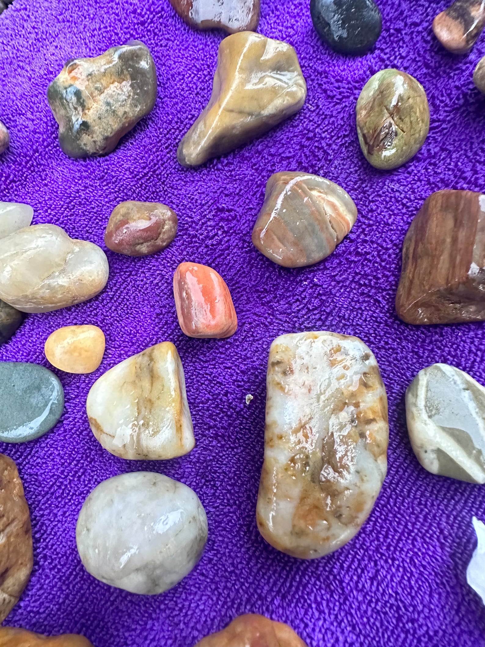 Raw Australian Ocean Tumbled Rocks / Stones Naturally Beach Combed ...