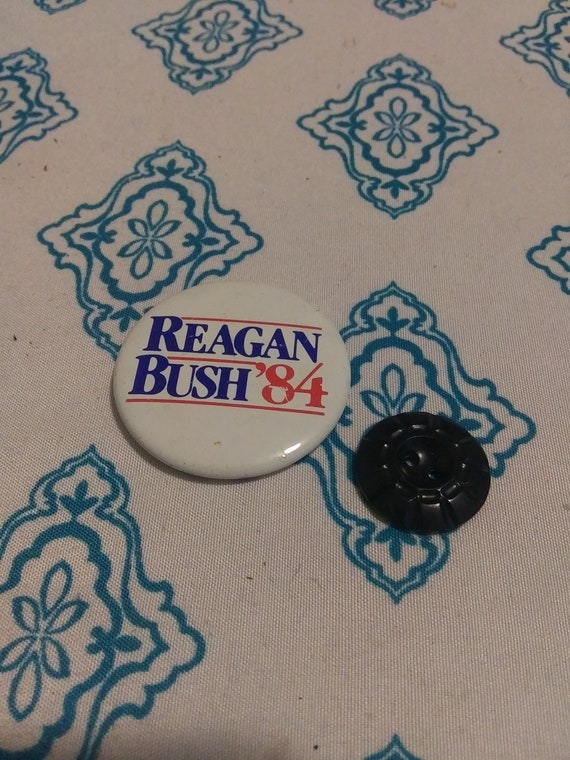 Vintage 80s reagan bush - Gem