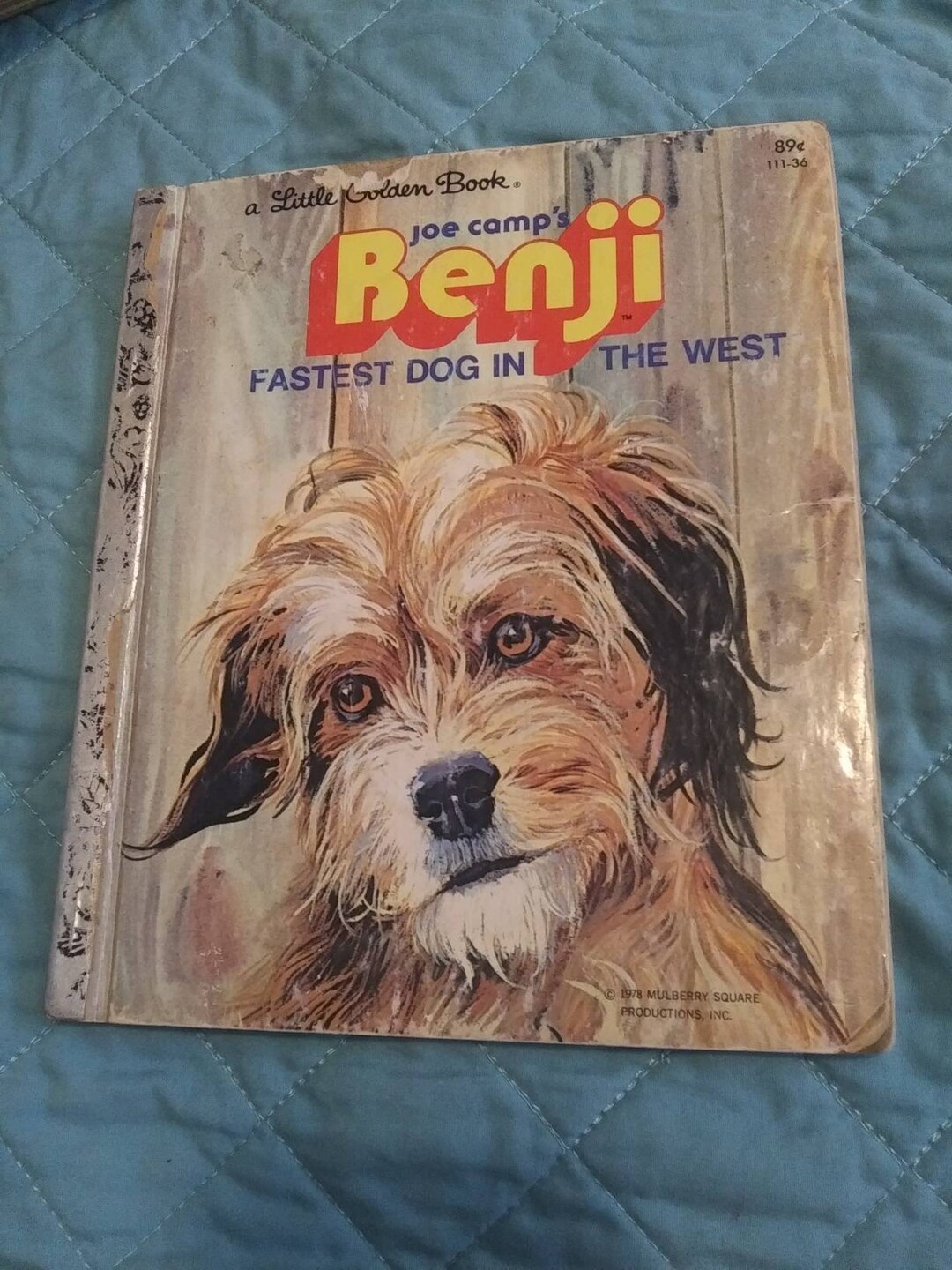 1978 Benji A Little Golden Book - Etsy